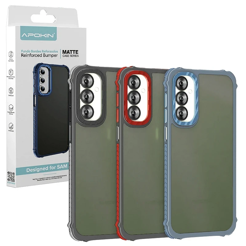 Funda Smoked Rock Apokin Samsung A54 3-Color