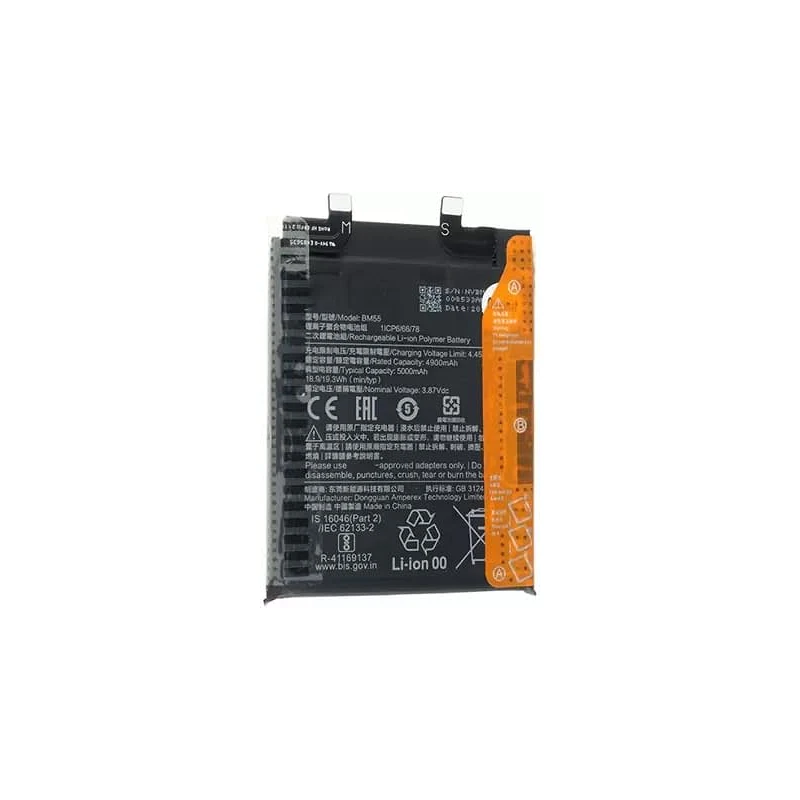 Original Battery Xiaomi Mi 11 Ultra, Mi1 11 Pro (BM55) Service Pack ...