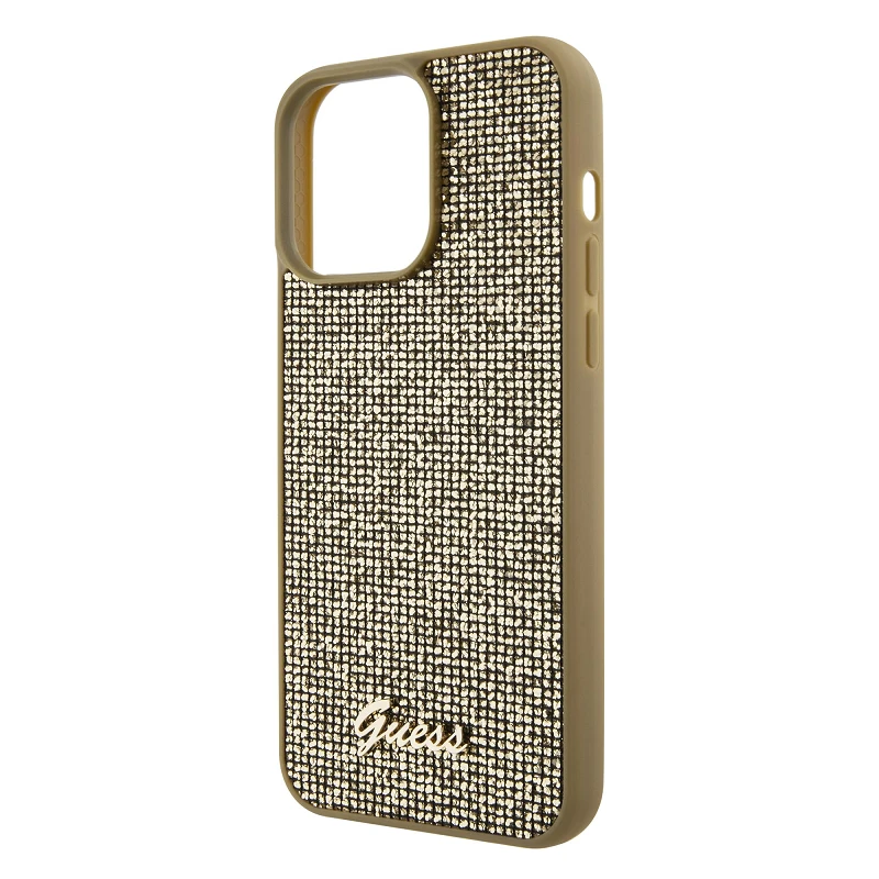 Guess Square Mirror Script Case iPhone 15 Pro Max